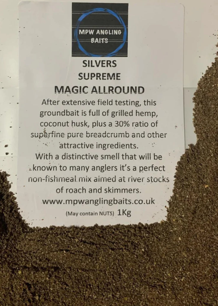 MPW SILVERS SUPREME NON-FISHMEAL GROUNDBAIT RANGE – MPW ANGLING BAITS