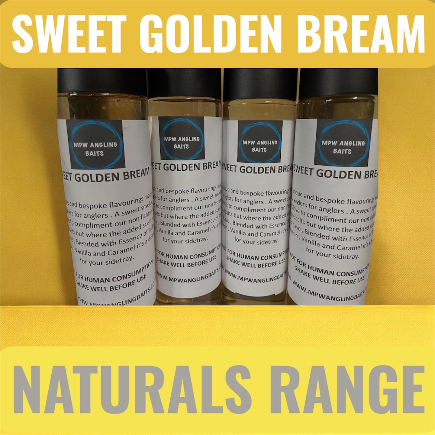 MPW SWEET GOLDEN BREAM LIQUID ADDITIVE 500ML – MPW ANGLING BAITS