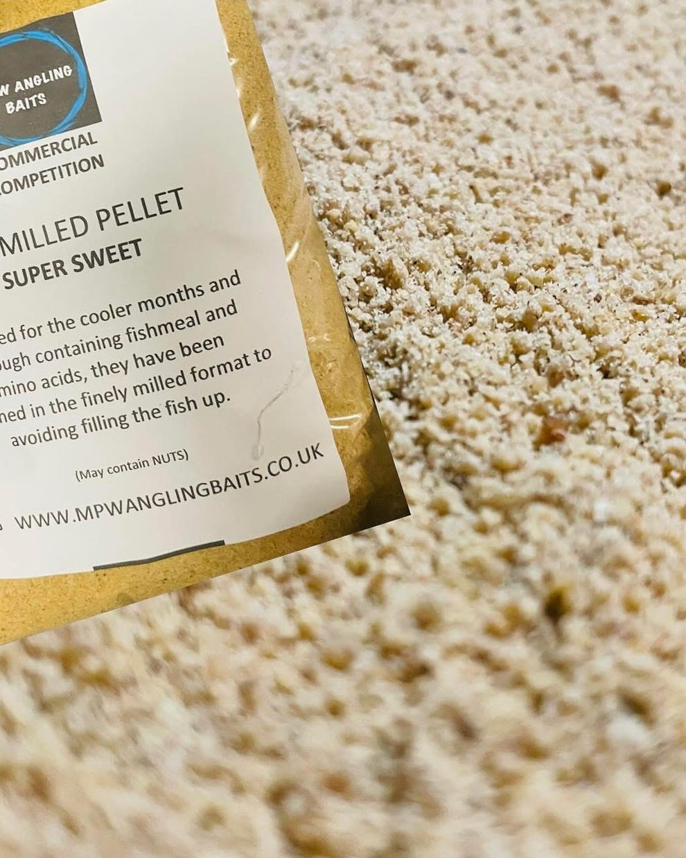MPW XXX SUPERSWEET MILLED PELLET GROUNDBAIT 1KG – MPW ANGLING BAITS